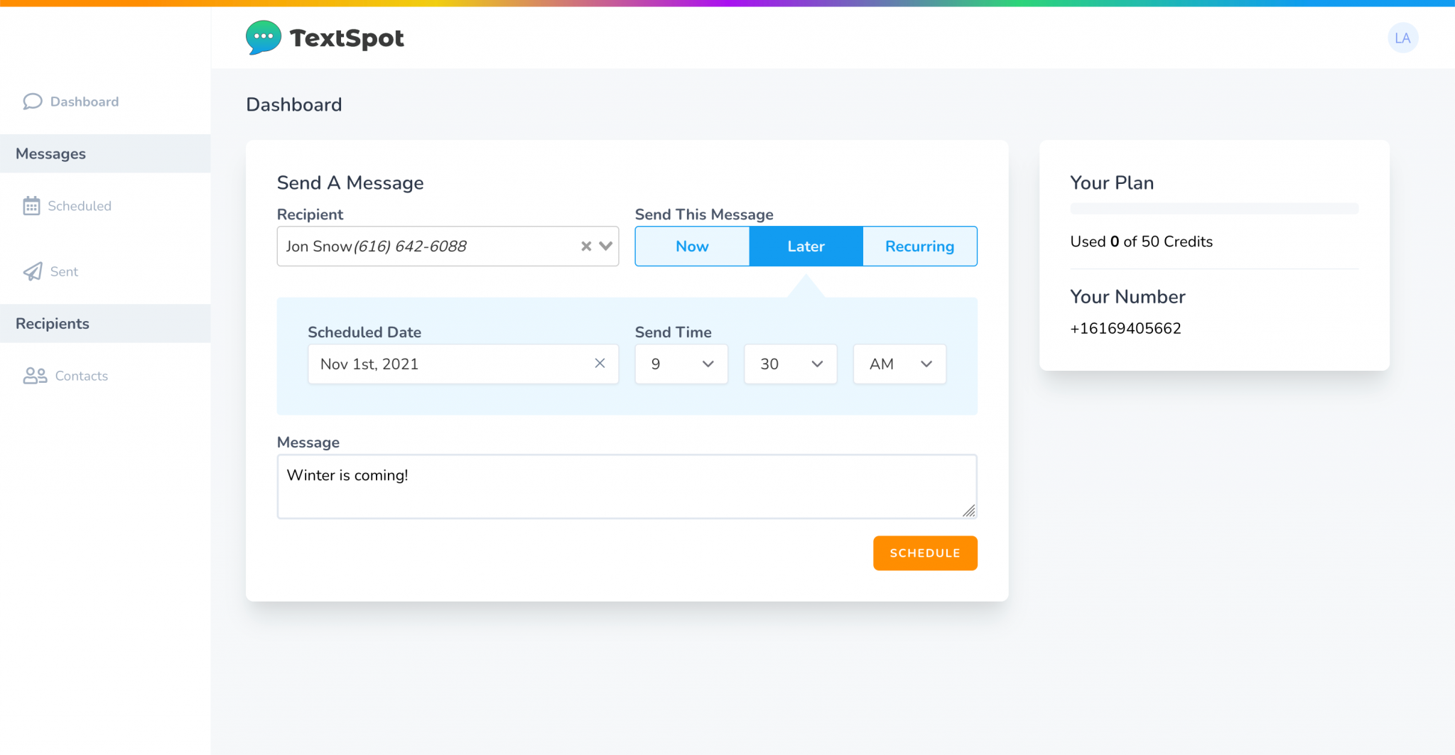TextSpot | Mass Text Messaging Software - Start for Free